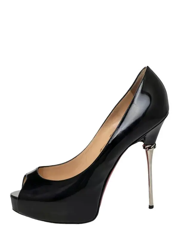 CHRISTIAN LOUBOUTIN Miss Desprez Chain-detail Pumps - Black