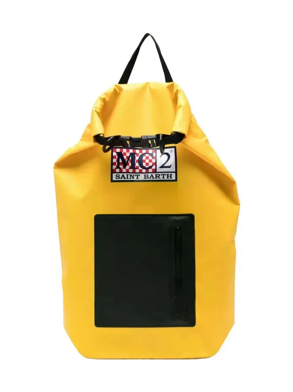 MC2 SAINT BARTH Logo Patch Backpack - Yellow