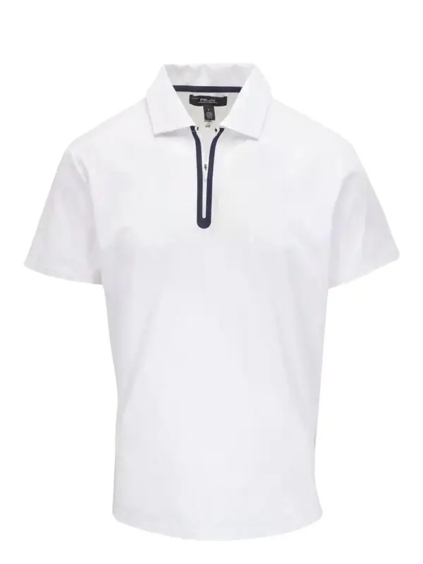 Rlx Ralph Lauren Contrast-trim Polo Shirt - White
