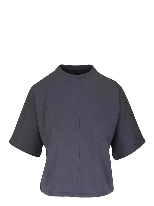 Vince Seam Detail T-shirt - Black