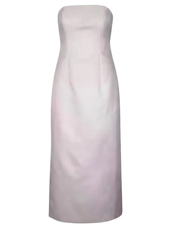 Simkhai Enio Strapless Midi Dress - White