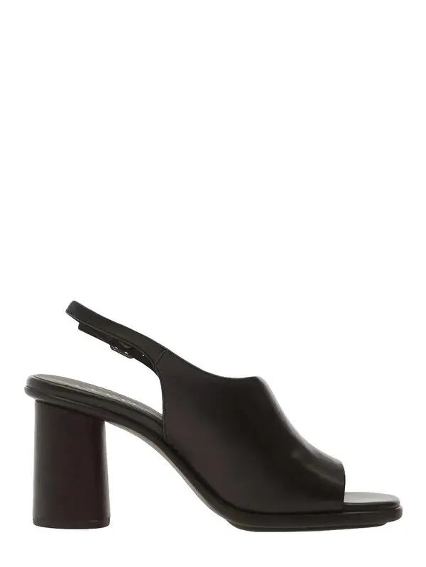 Ecco Leather Slingback Sandals - Black