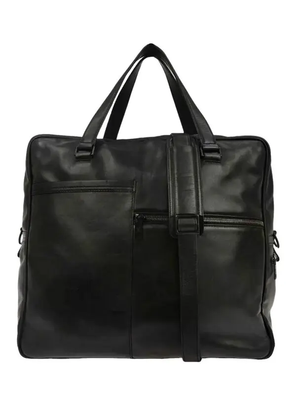 LOUIS VUITTON Monogram Difficile Upton Handbag - Black