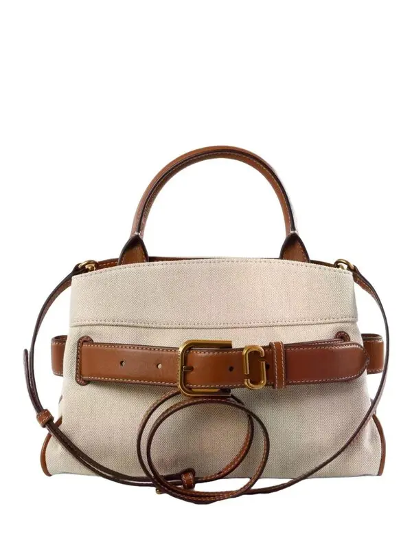 Marc Jacobs Small Satchel Belted Tote Bag - Neutrals