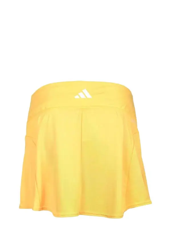Adidas Logo Detail Mini Skort - Yellow