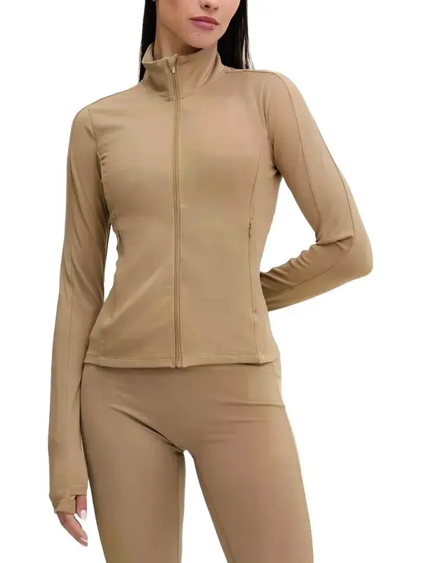 CASALL Zip-up Jacket With Thumb Slots - Neutrals