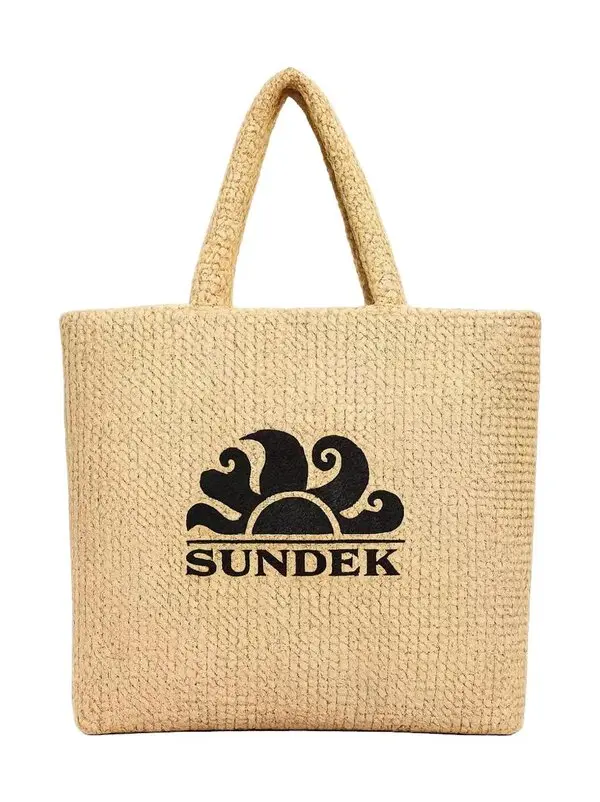 Sundek Large Poly Tote Bag - Neutrals