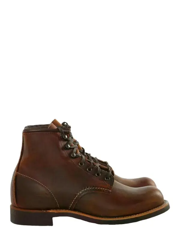 Red Wing Blacksmith Lace-up Leather Boots - Brown