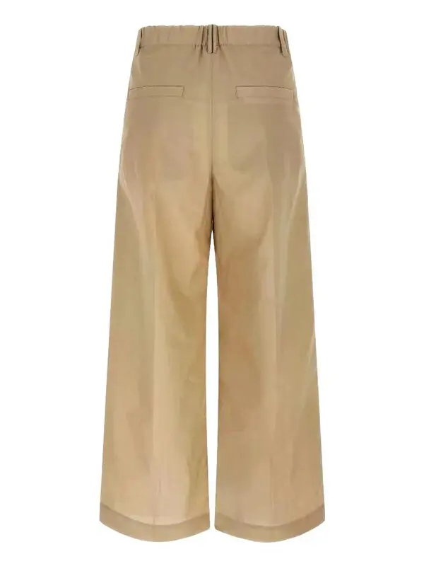 Brunello Cucinelli Monile Pleated Trousers - Neutrals