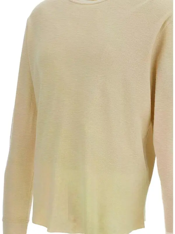 SUNFLOWER Long-sleeve Cotton T-shirt - Neutrals