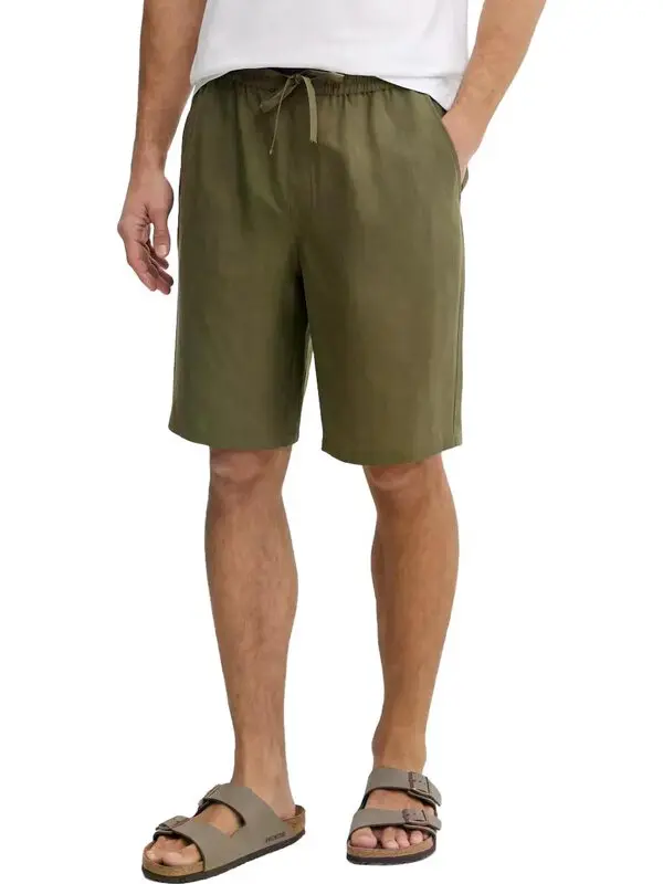 Guess Drawstring Waist Shorts - Green