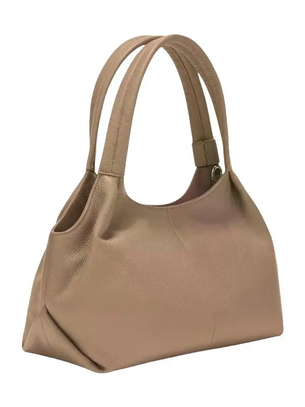 Furla Medium Leather Tote Bag - Brown
