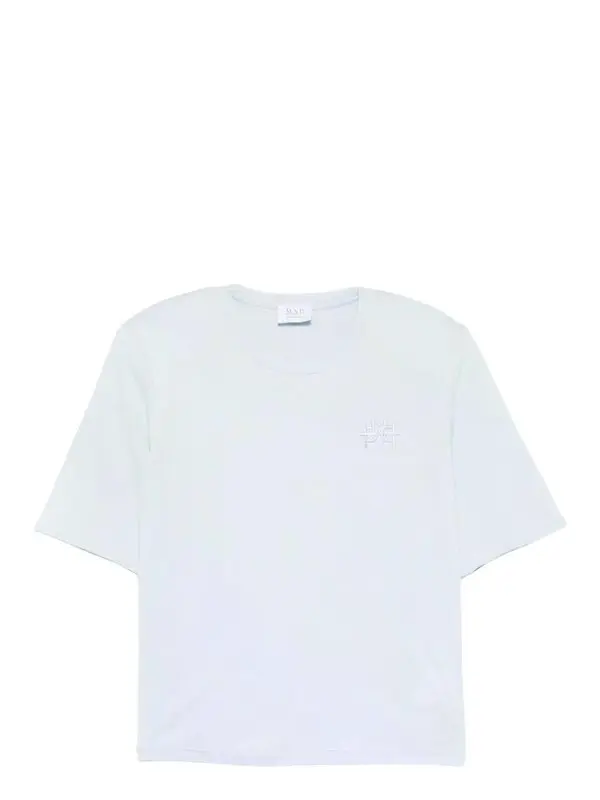 MVP WARDROBE Crew Neck Short Sleeve T-shirt - Blue