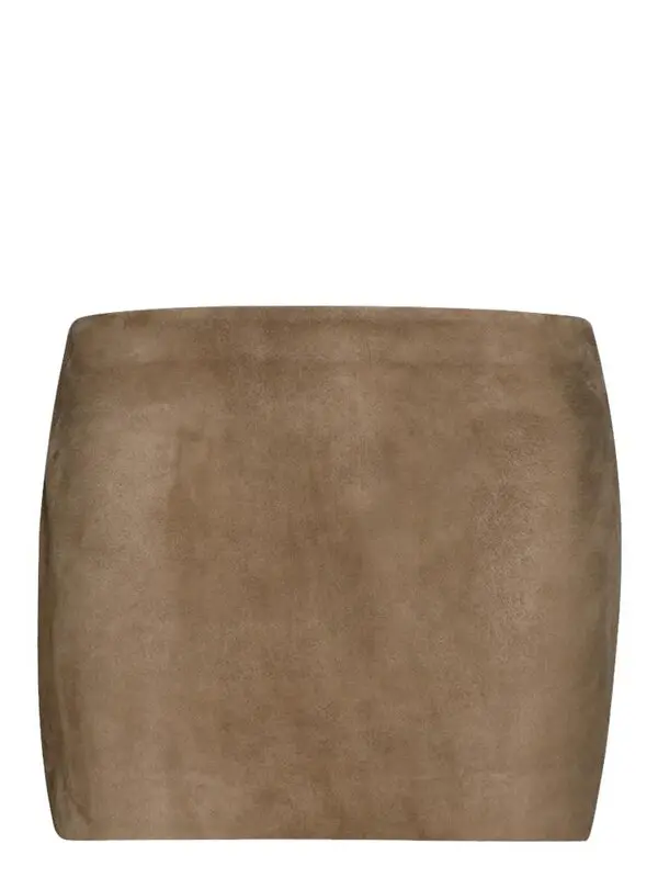 Khaite Jett Skirt - Khaki