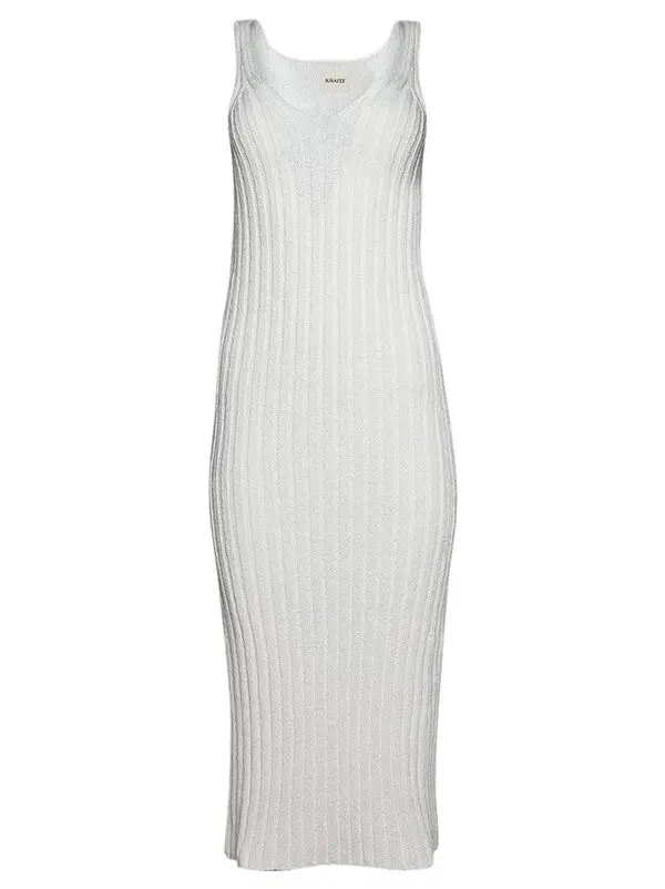 Khaite Val Knit Dress - Ivory
