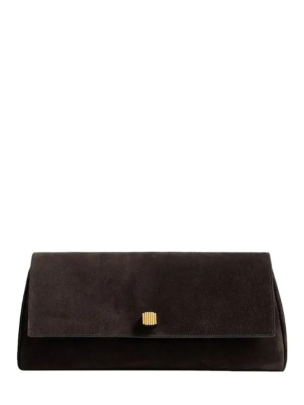 Khaite Audrey Clutch - Brown