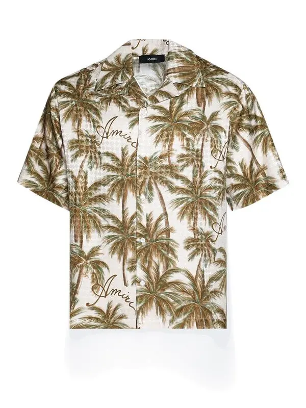 Amiri Palms Shirt - Ivory