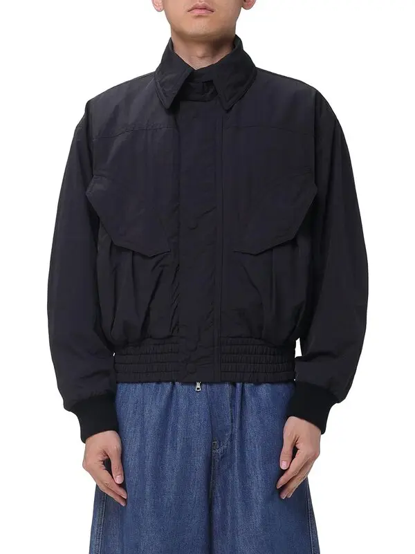 Dries Van Noten Polyester Bomber Jacket - Black