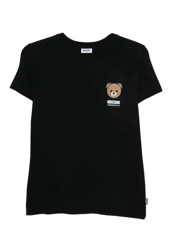 Moschino Print T-shirt - Black