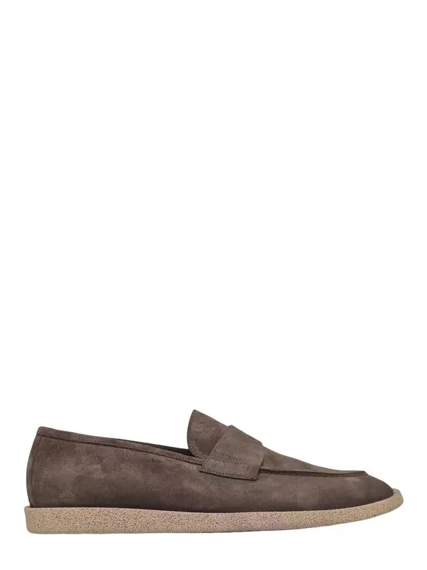 BARRETT Suede Slip-on Loafers - Brown