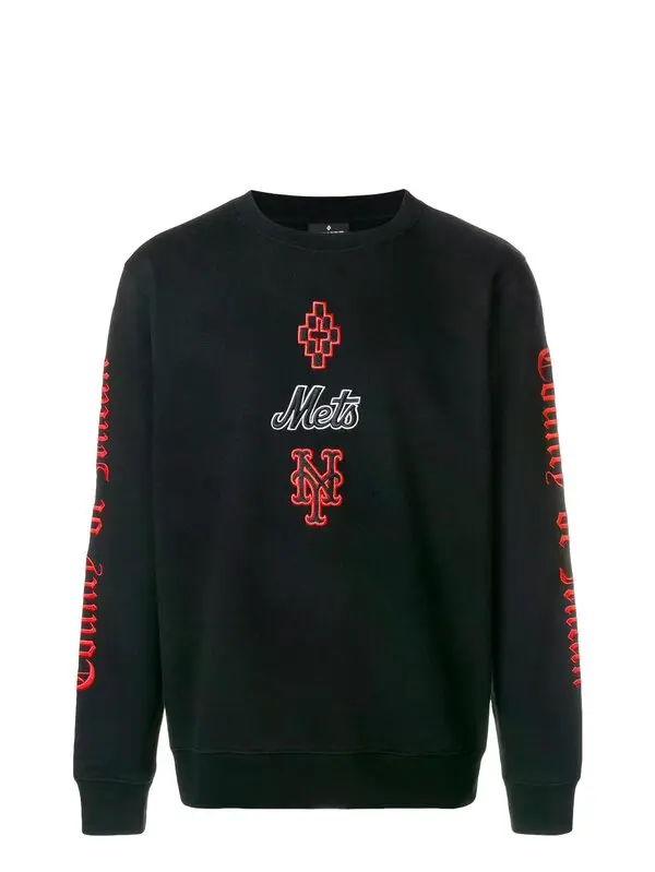 COUNTY OF MILAN Ny Mets Sweatshirt - Black