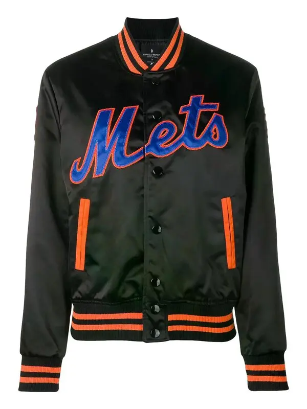 COUNTY OF MILAN Mets Bomber Jacket - Black