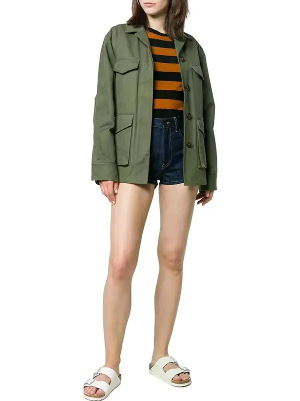 COUNTY OF MILAN Denim Shorts - Blue