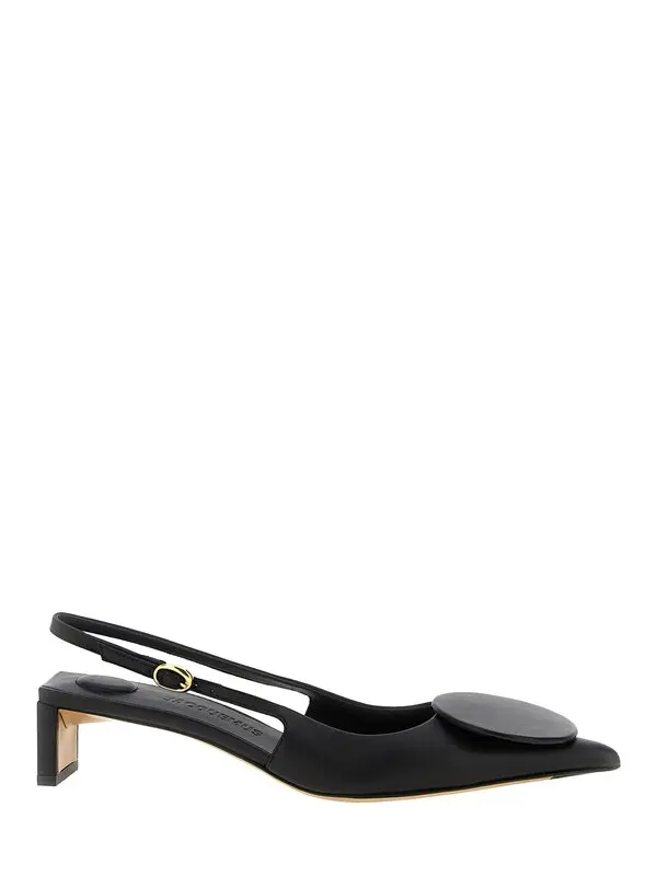 Jacquemus Duelo B' Slingbacks - Black