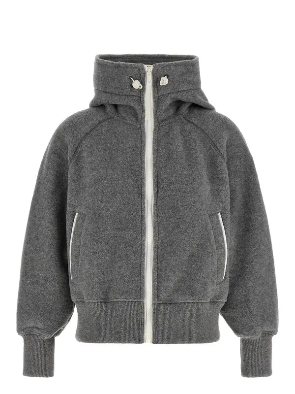 Canada Goose Chilliwack Fleece Bomber Jacket - Gray