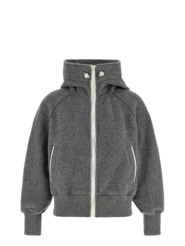 Canada Goose Chilliwack Fleece Bomber Jacket - Gray