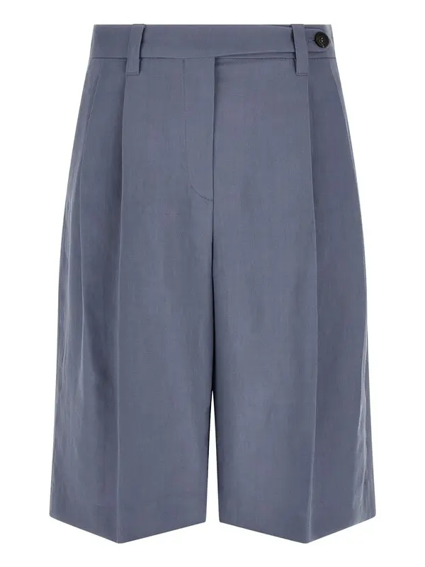 Brunello Cucinelli Sartorial Bermuda Shorts - Blue