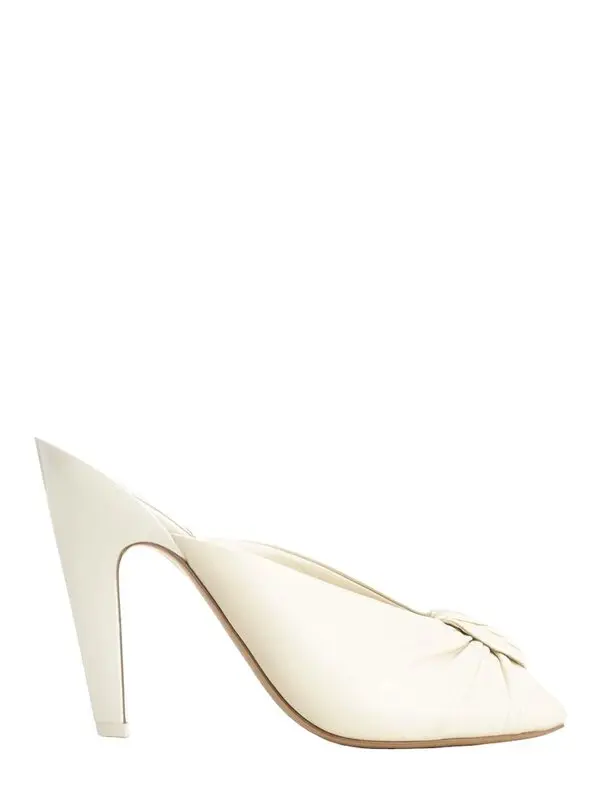 Chloé Suzie Heeled Sabot - White