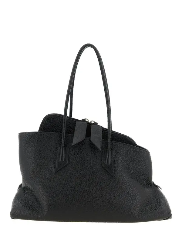 Attico La Passeggiata Medium Shoulder Bag - Black
