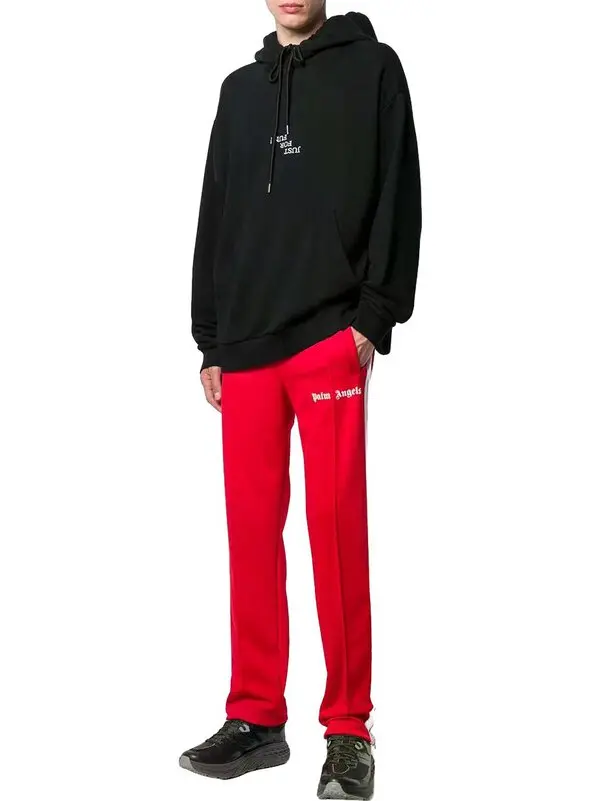 COUNTY OF MILAN Hoodie With Rear Logo Print - Black