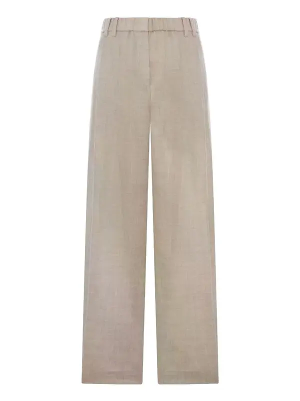 Brunello Cucinelli Cashmere Trousers - Neutrals