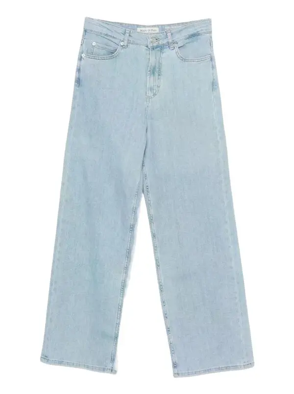 Marc O'polo Tolva Wide-leg Jeans - Blue