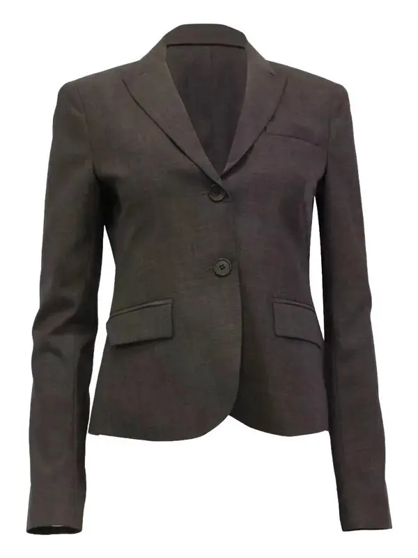 Theory Single-breasted Blazer - Brown