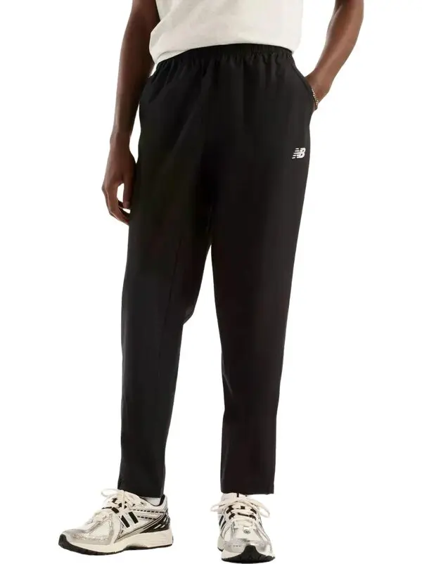 NEW BALANCE Logo-print Track Pants - Black