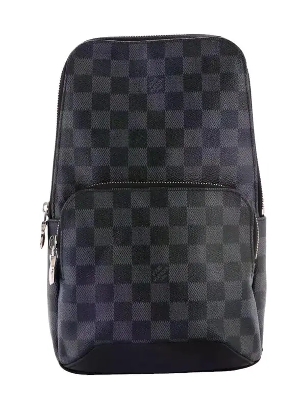 LOUIS VUITTON Avenue Sling Bag Damier Graphite Crossbody Bag - Black