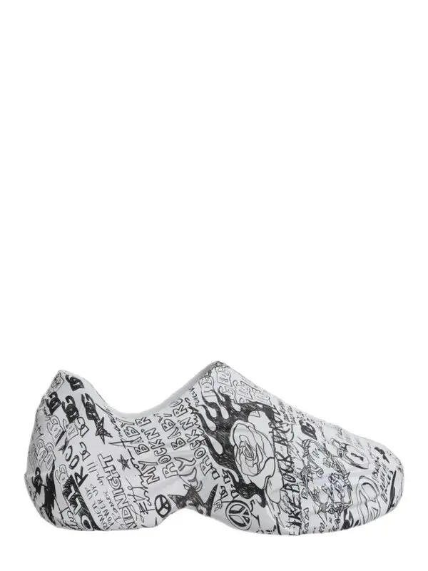 Dolce & Gabbana Graffiti Daymaster Sneakers - Black