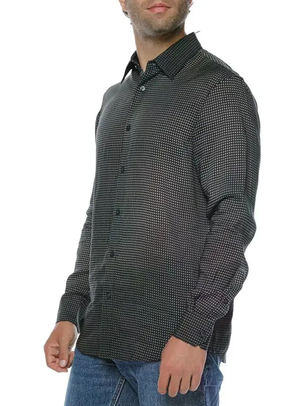 Emporio Armani Long-sleeve Shirt - Black