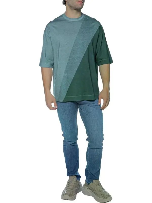 Emporio Armani Logo-detail T-shirt - Green