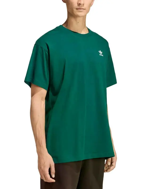 Adidas Logo-embroidered T-shirt - Green
