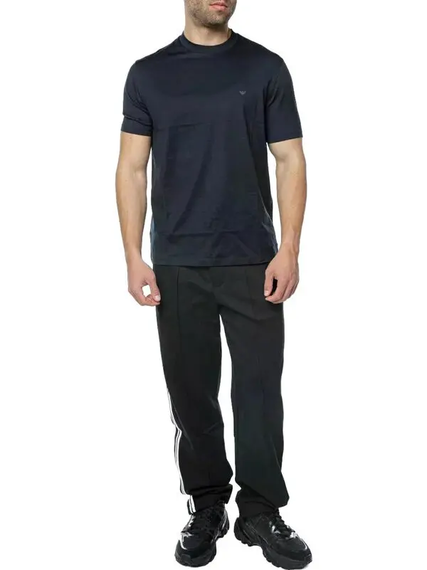 Emporio Armani Logo-detail T-shirt - Blue