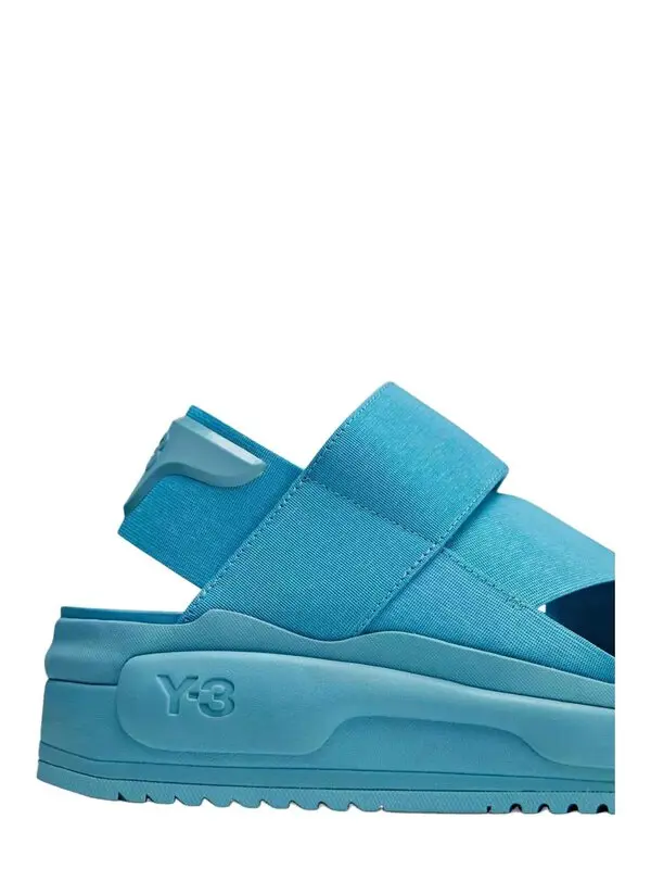 Y3 Rivalry Panelled Sandals - Blue
