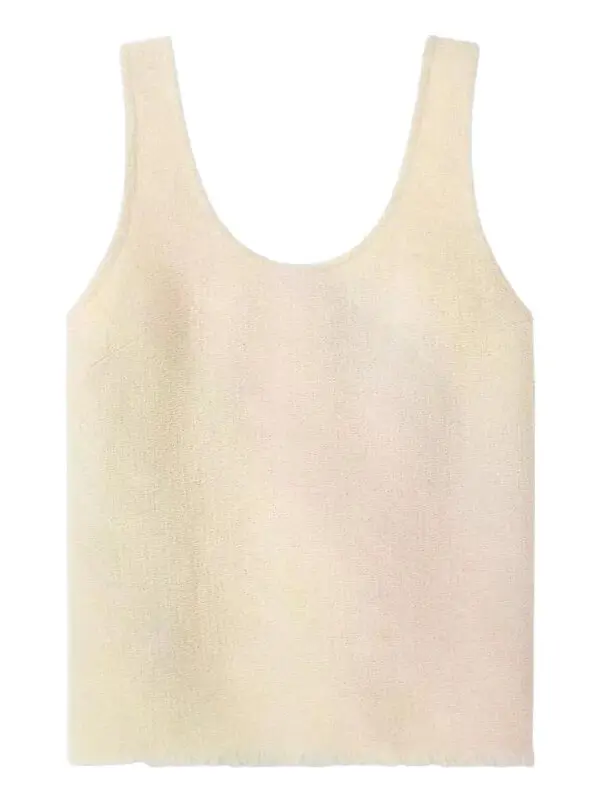 A.emery Sloane Bouclé Top - Neutrals