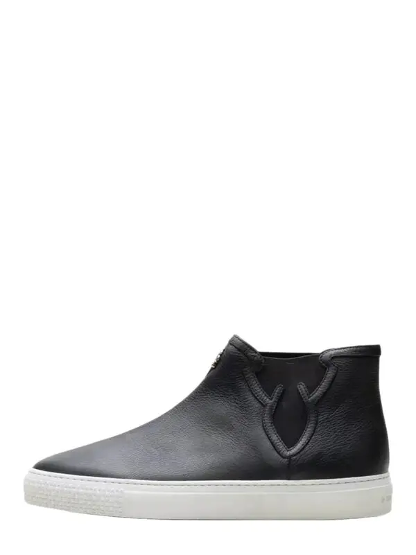 Chrome Hearts Logo Detail Sneakers - Black