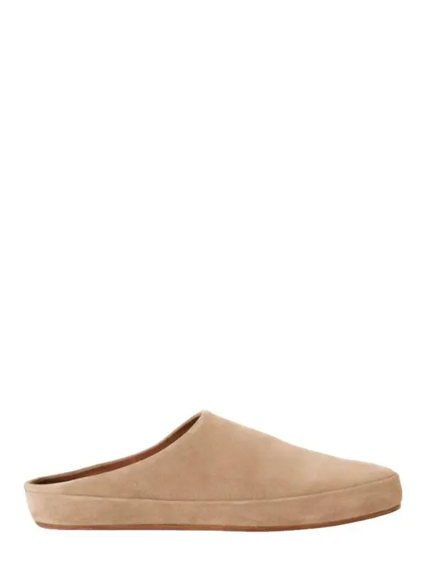 Loro Piana Tomori Walk Mules - Dark Birch