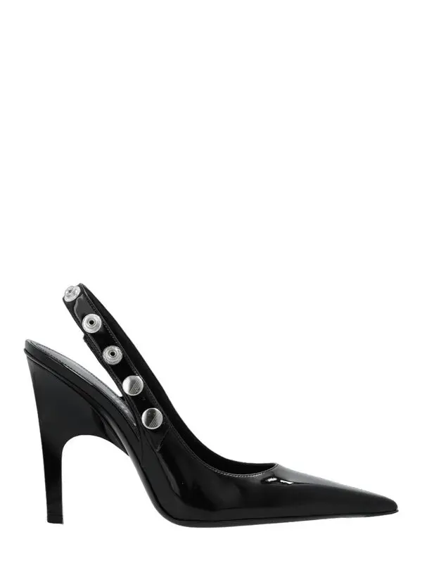 Attico Cosmo Slingback Pumps - Black