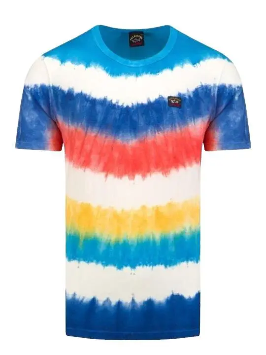 PAUL  SHARK Paul Shark Striped Crewneck T-shirt - Blue